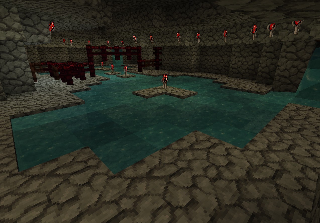Natural Looking Hot Spring Minecraft Map